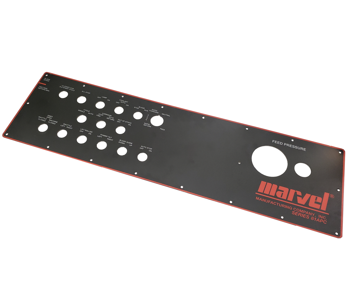 81-ECR220 - Marvel Control Panel Plate – TS3Saw